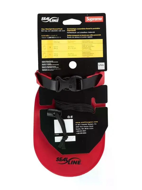 Supreme Sealline See Pouch - Red