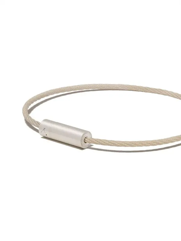 Le Gramme 7 Grams Cable Bracelet - Silver