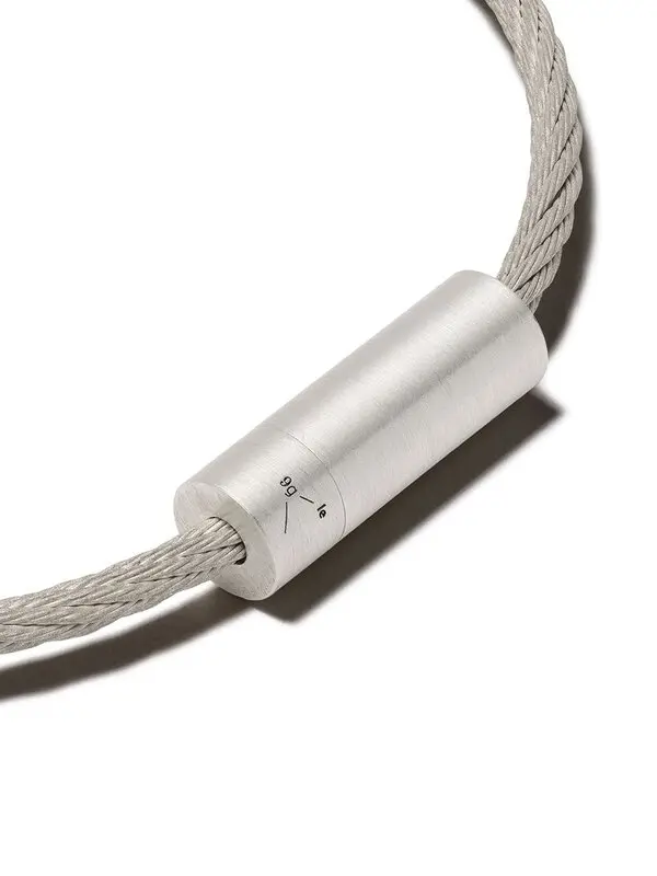Le Gramme 9 Grams Cable Bracelet - Silver