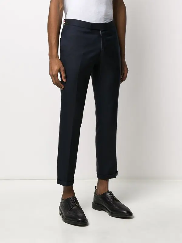Thom Browne Cropped Wool Trousers