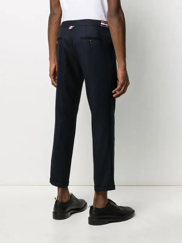 Thom Browne Cropped Wool Trousers