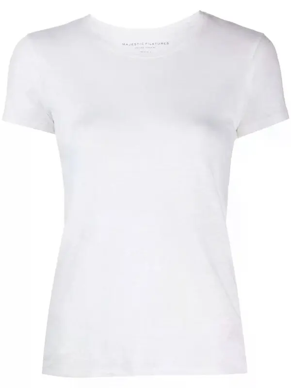 Majestic Filatures Plain T-shirt - White