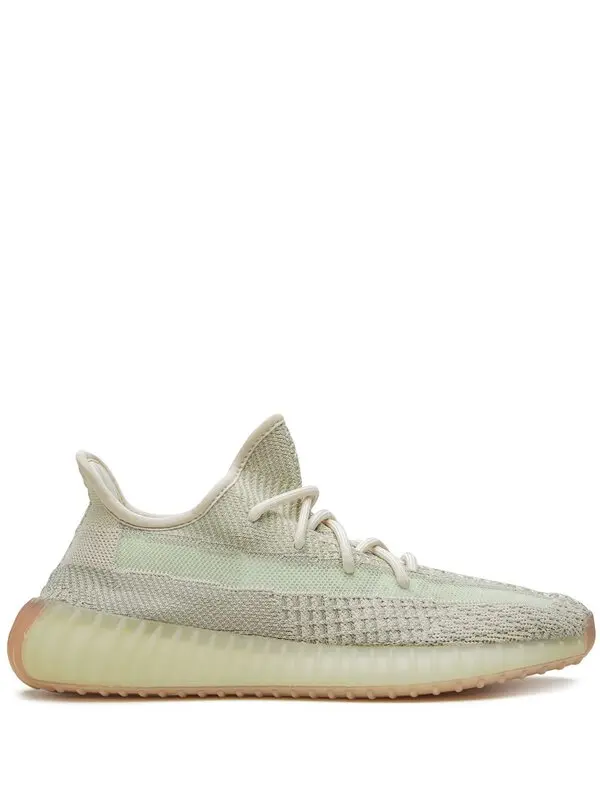 ADIDAS X YEEZY Boost 350 V2 Citrin Reflective Sneakers