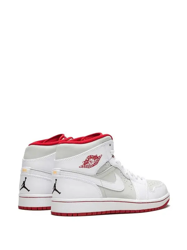 JORDAN Air 1 Mid Wb Hare Sneakers - White