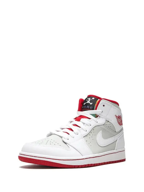 JORDAN Air 1 Mid Wb Hare Sneakers - White