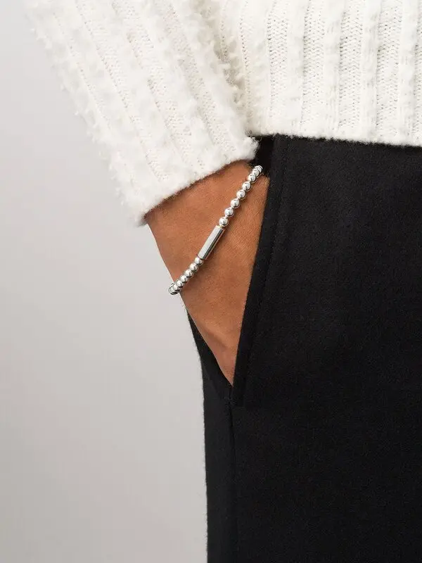 Le Gramme Le 25 Beaded Bracelet
