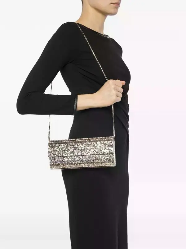 JIMMY CHOO Sweetie Logo-detail Shoulder Bag - Pink