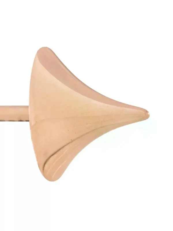 SHAUN LEANE Rose Thorn Stud Earring - Metallic