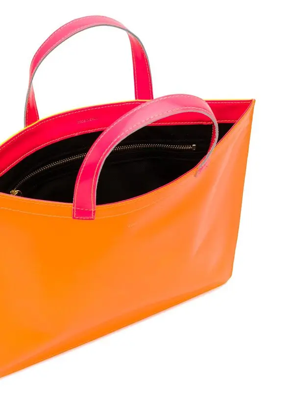 Comme Des Garçons Colour-block Tote Bag