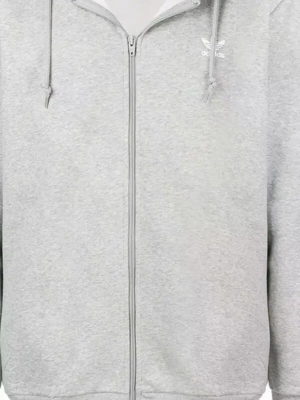 Adidas Oversized Zip Front Hoodie