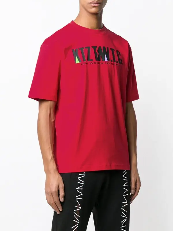 KTZ Mountain Letter T-shirt - Red
