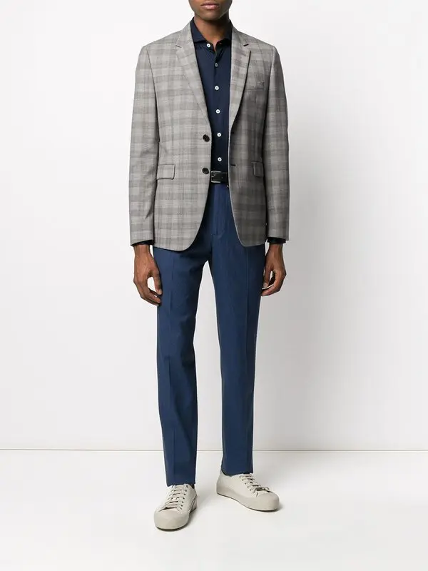 BARBA NAPOLI Spread Collar Shirt