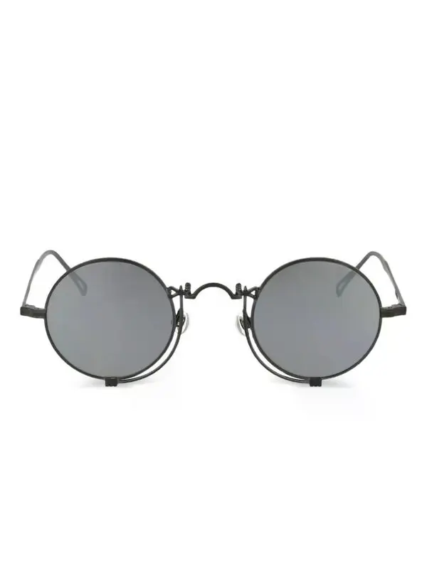 Matsuda Round-frame Sunglasses - Black