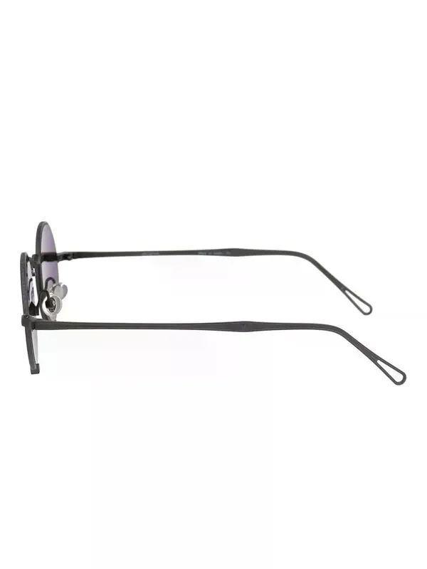 Matsuda Round-frame Sunglasses - Black