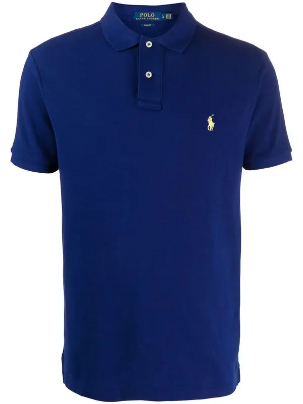 Polo Ralph Lauren Polo Pony-embroidered Polo Shirt - Blue