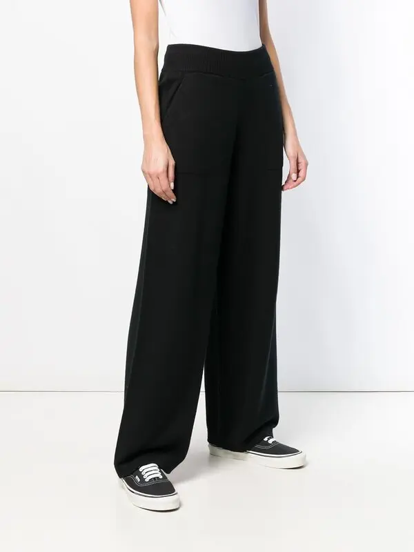 BARRIE Knitted Flared Trousers
