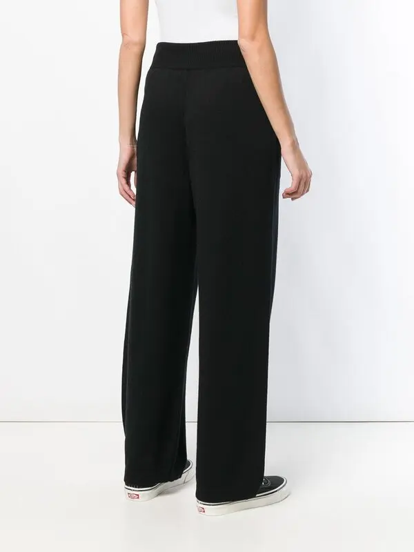 BARRIE Knitted Flared Trousers