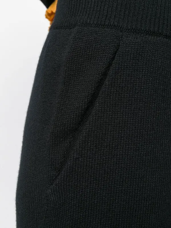 BARRIE Knitted Flared Trousers
