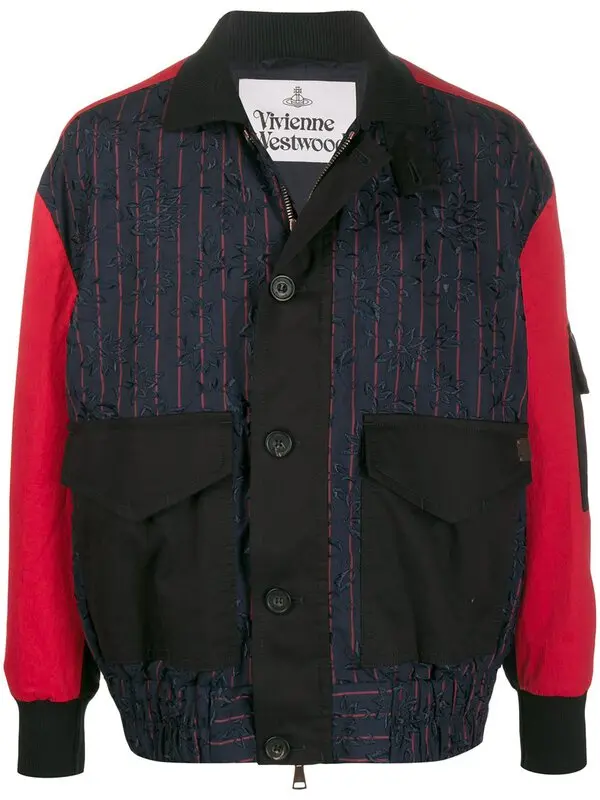 VIVIENNE WESTWOOD Contrast Sleeve Jacket