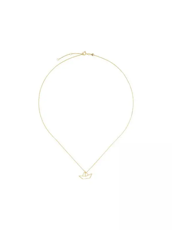 ALIITA Boat Pendant Necklace - Gold