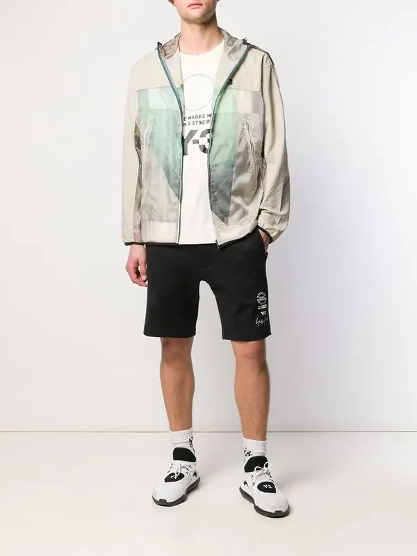 Y3 Tie-dye Hooded Sports Jacket