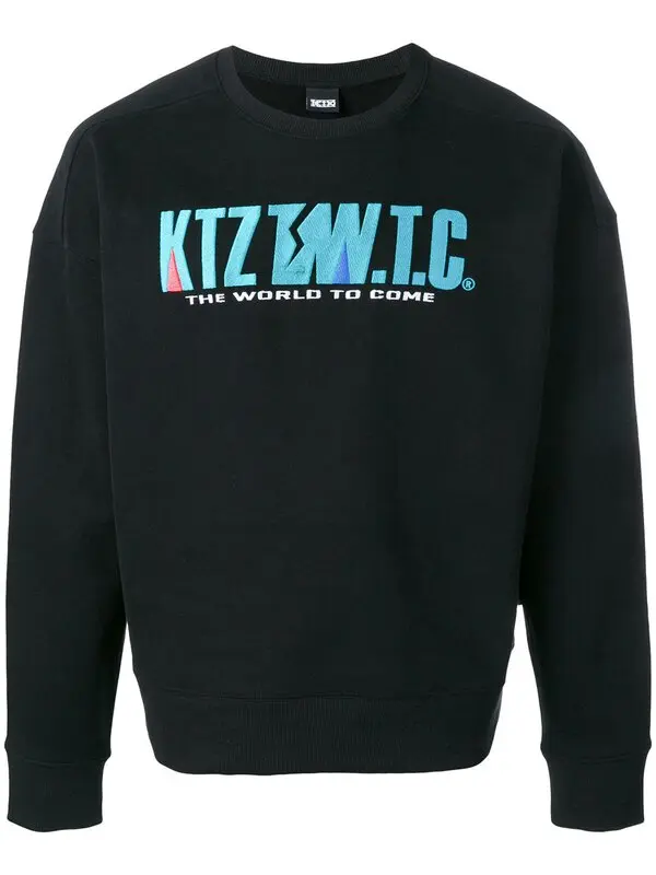 KTZ Mountain Letter Embroidered Sweatshirt