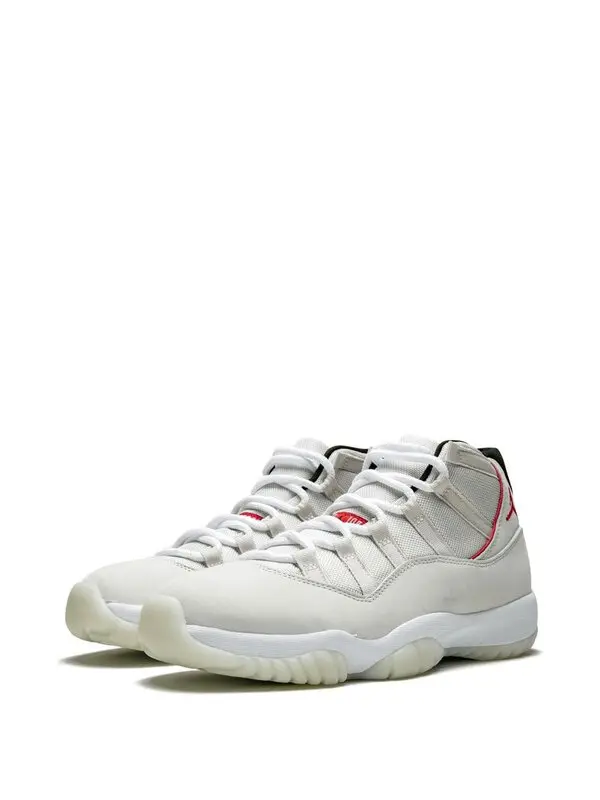 JORDAN Air Retro Platinum Tint Sneakers - White