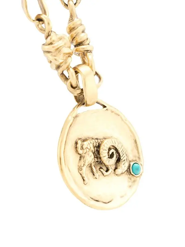 GOOSSENS Talisman Aries Medallion Necklace