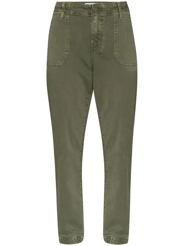 Paige Mayslie Cargo Trousers - Green