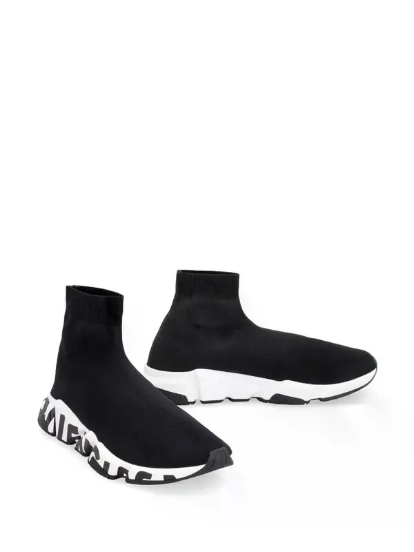 Balenciaga Speed Lace-up Sneakers - Black