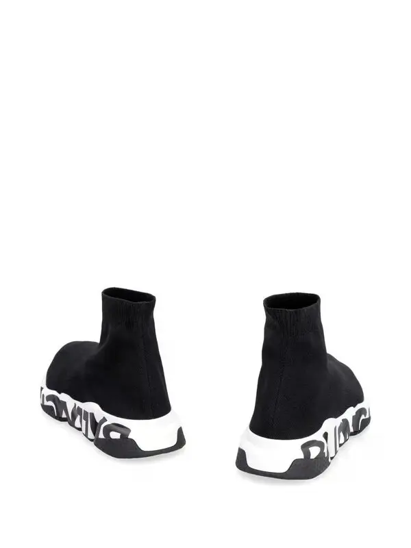 Balenciaga Speed Lace-up Sneakers - Black