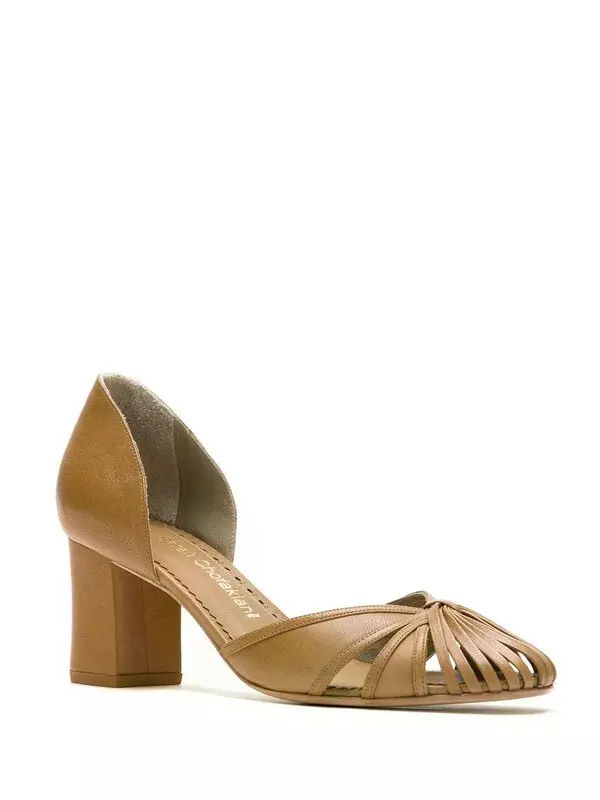 STUDIO CHOFAKIAN Leather Pumps