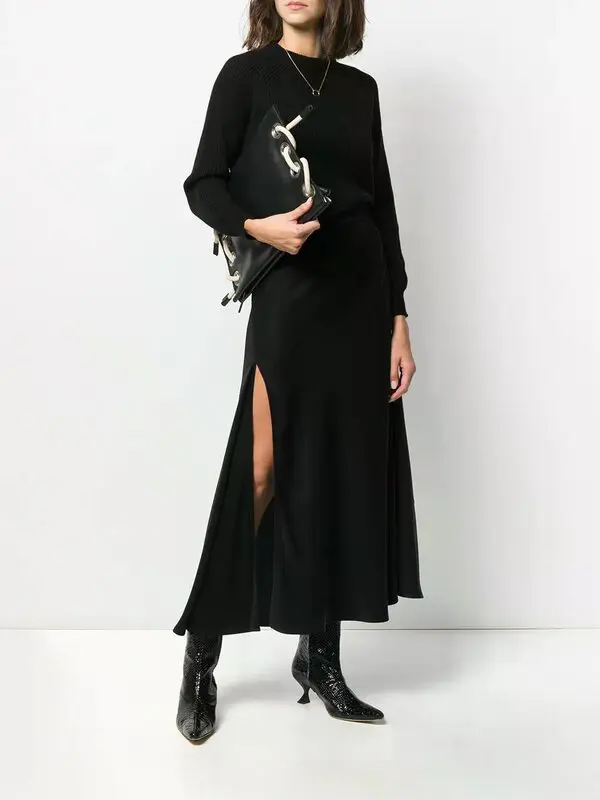 ELLERY Slit Draped Skirt