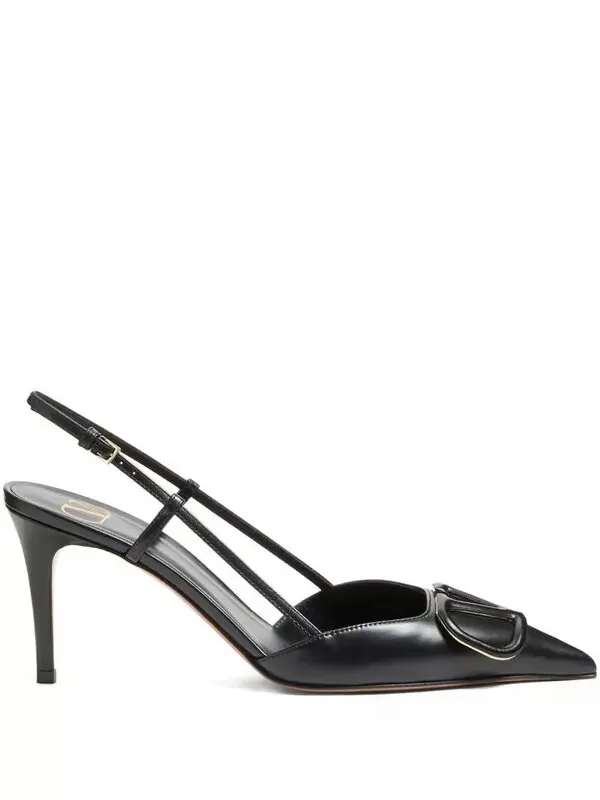 Valentino Garavani 80mm Vlogo Signature Slingback Pumps