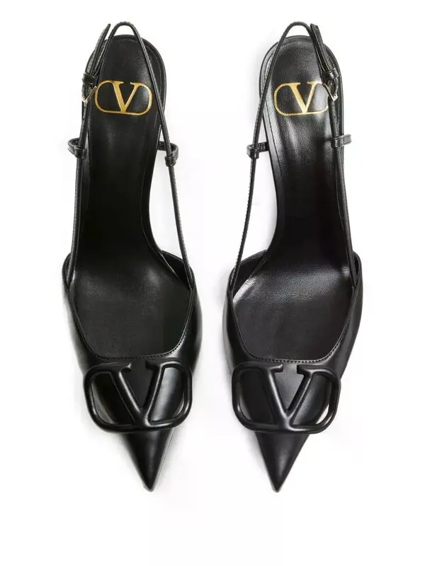 Valentino Garavani 80mm Vlogo Signature Slingback Pumps