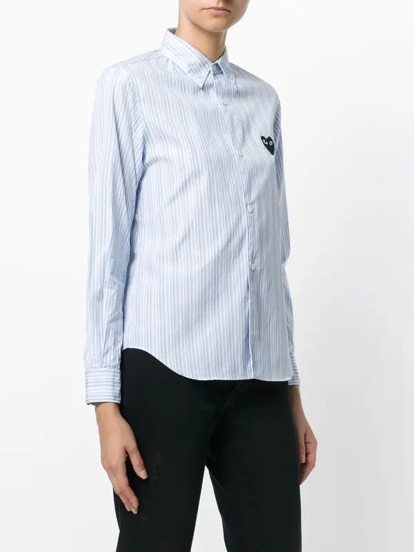 Play Comme Des Garcon Striped Shirt