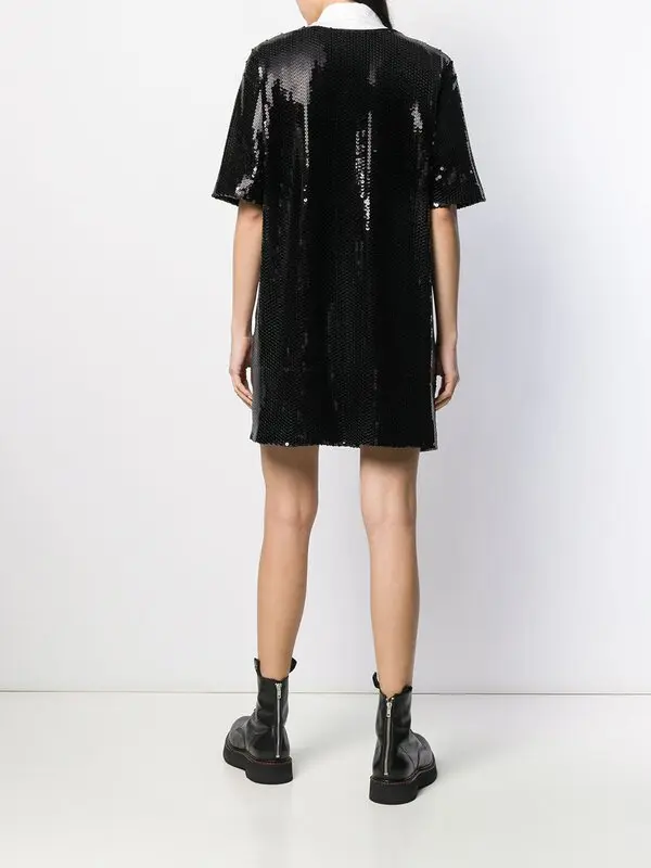 Moschino Sequined T-shirt Dress