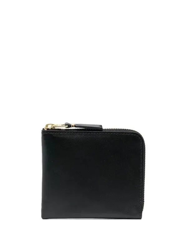 Comme Des Garçons Zip-fastening Leather Wallet - Black