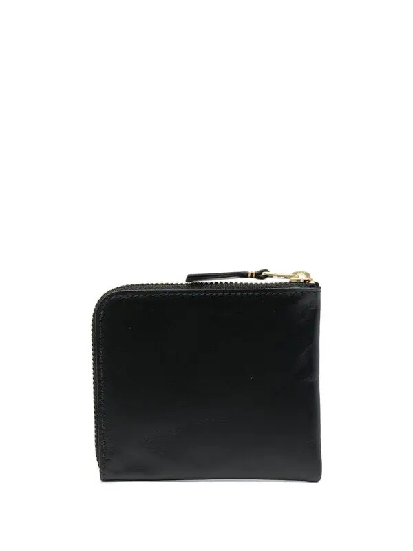 Comme Des Garçons Zip-fastening Leather Wallet - Black