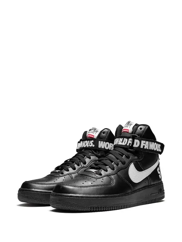 Nike Air Force High Sp Sneakers Black Editorialist