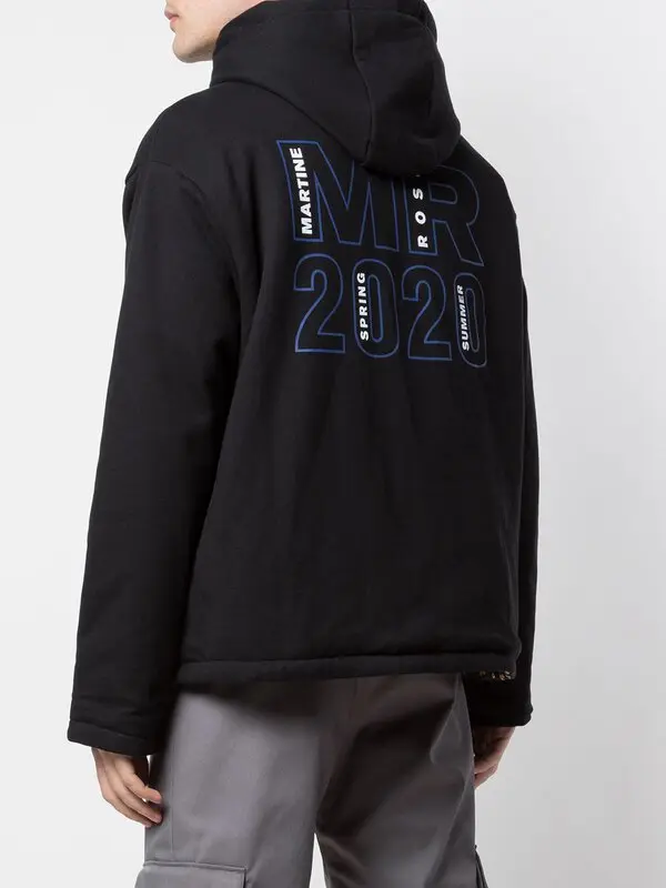 Martine Rose Reversible Floral Hoodie