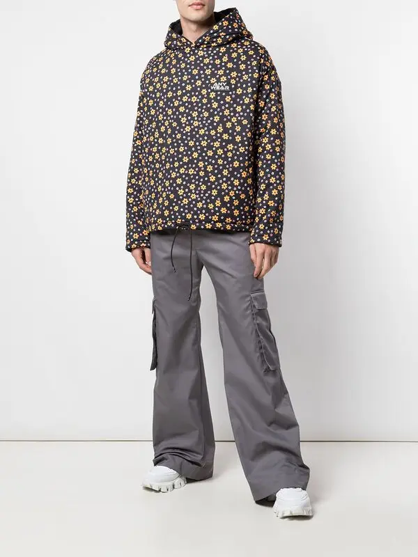 Martine Rose Reversible Floral Hoodie