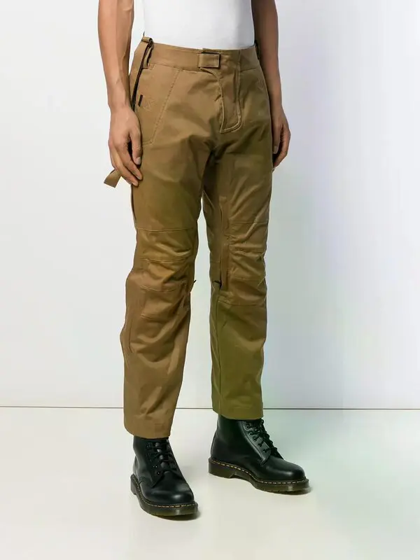 Dsquared2 Zip Detail Cargo Trousers With Suspenders