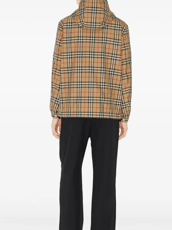 Burberry Reversible Checked Jacket - Neutrals