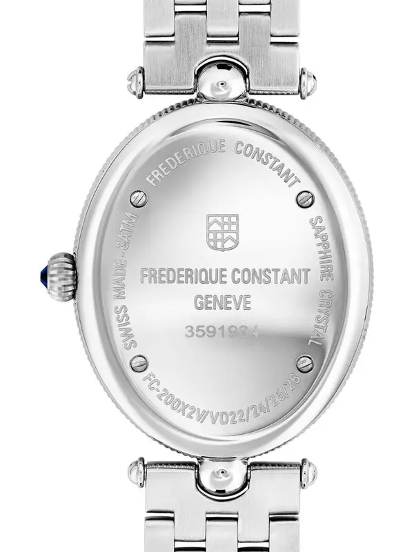 FREDERIQUE CONSTANT Classics Art Déco Oval 30mm - White