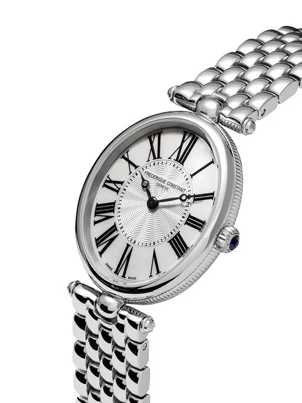FREDERIQUE CONSTANT Classics Art Déco Oval 30mm - White