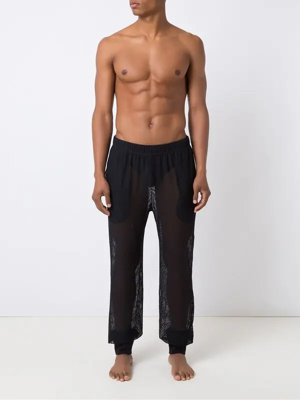 AMIR SLAMA Mesh Trousers