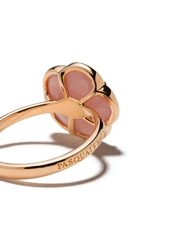 Pasquale Bruni 18kt Petit Joli Chalcedony And Diamond Ring - Pink