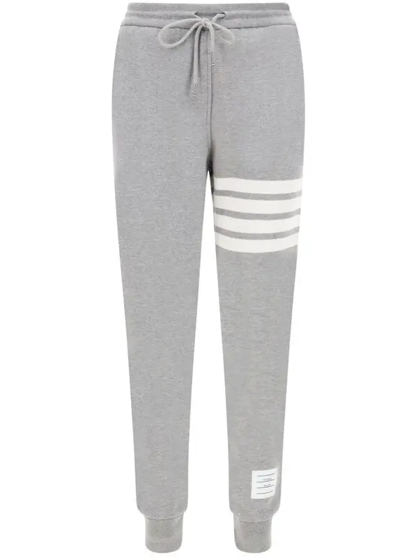 Thom Browne Loopback 4-bar Track Pants - Grey