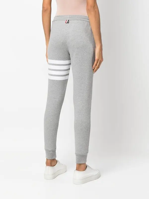 Thom Browne Loopback 4-bar Track Pants - Grey
